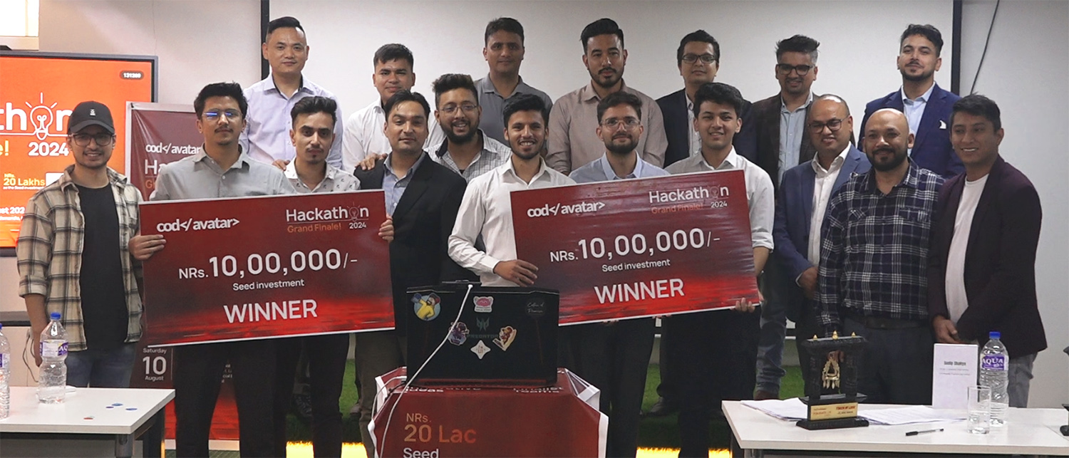 Cluttercut & Epic Ai won Rs. 20 Lakh Seed Investment at CodAvatar Hackathon 2024 - ICT Side