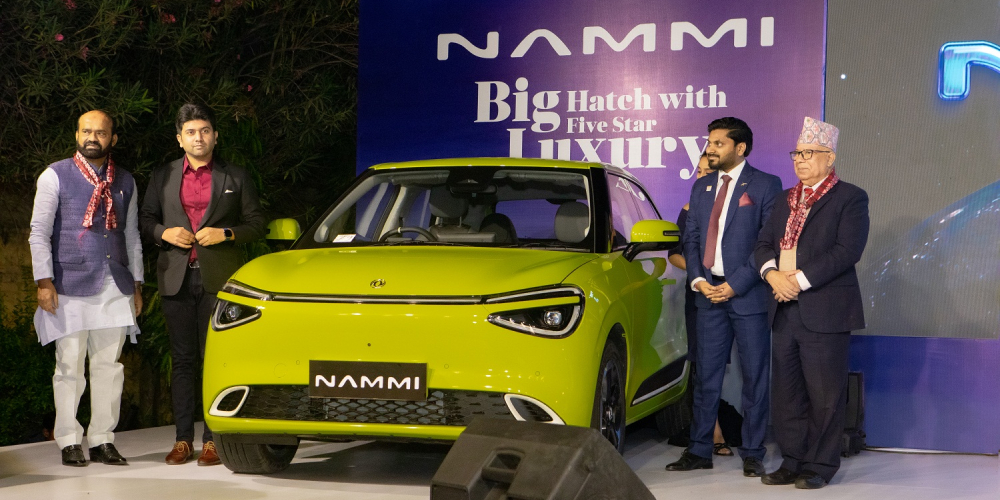 Premium and Smart Nammi EV Launched in Birgunj: Big Hatch with Five ...