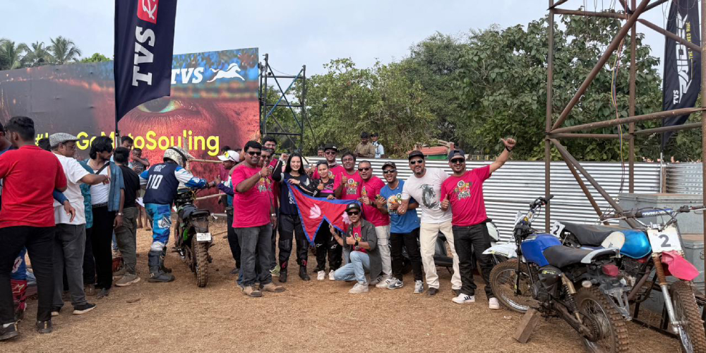 Barsha Basnet from Nepal Wins , 125cc Scooter Dirt Race at TVS Motosoul ...